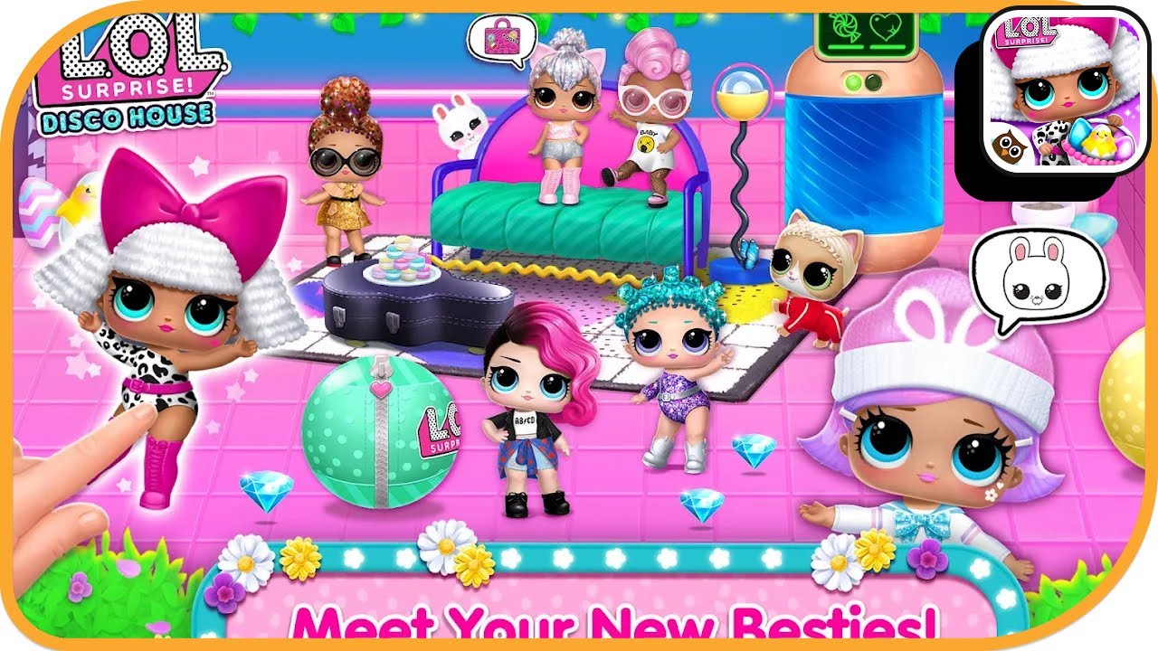 🥚HAPPY EASTER SEASON🥚 | LOL Surprise! Disco House – Collect Cute Dolls ...
