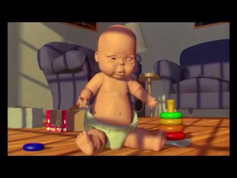 Tin Toy (1988) - First child CGI animation (HD)