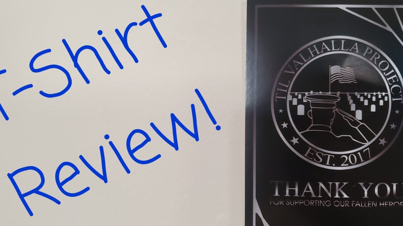 Til Valhalla Project Shirt Review - YouTube