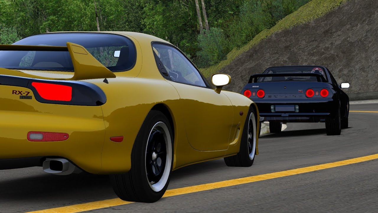 Myogi Uphill Touge Battle! FD3S vs R32! - Assetto Corsa VR [Oculus Rift ...