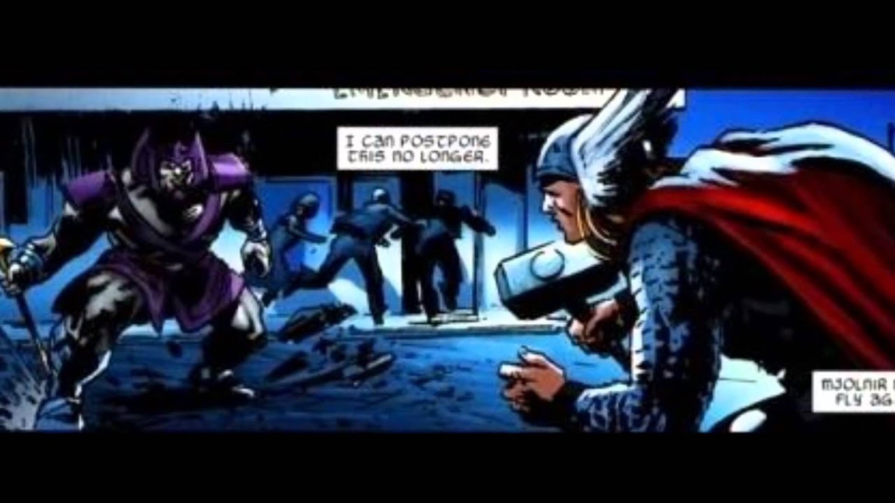 Thor vs Grog the god Crusher-Broken god - YouTube