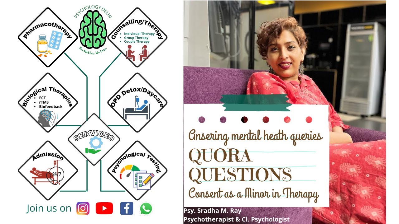 QUORA Questions | Consent as Minor in Therapy? - YouTube