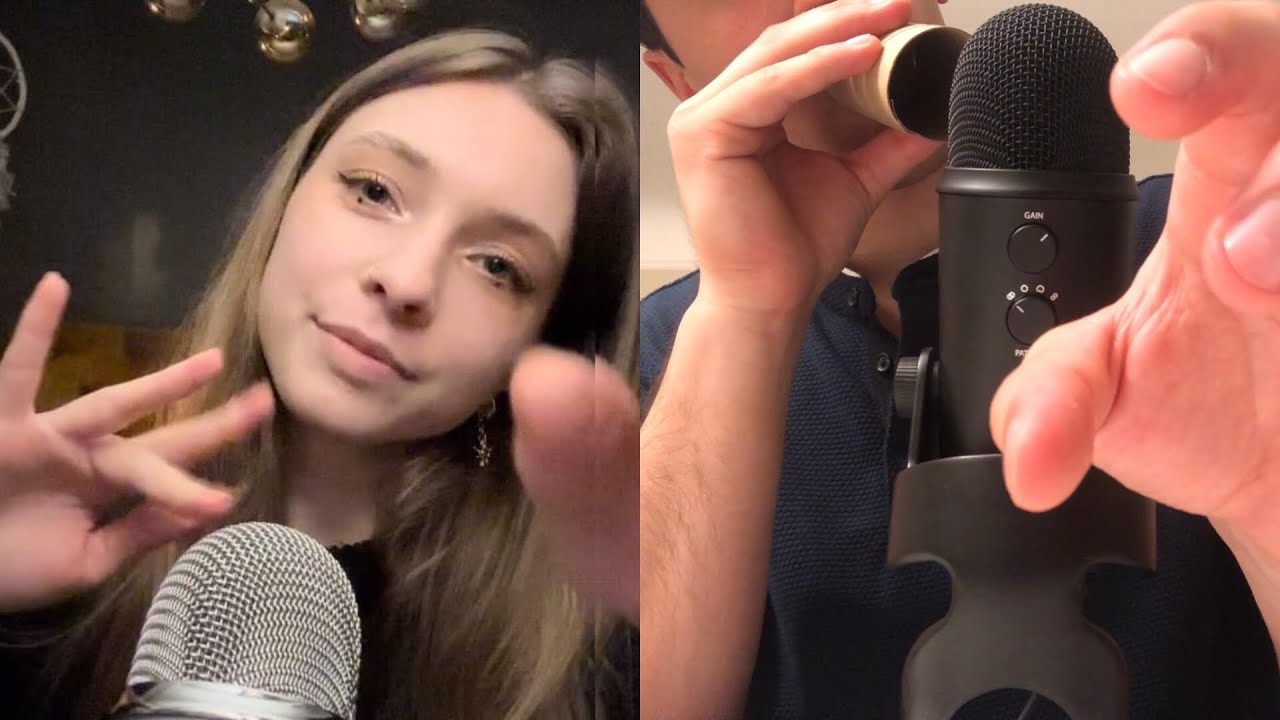 Random Mouth Sounds and Finger Fluttering (Collab w/ Gentle Spirit ASMR ...