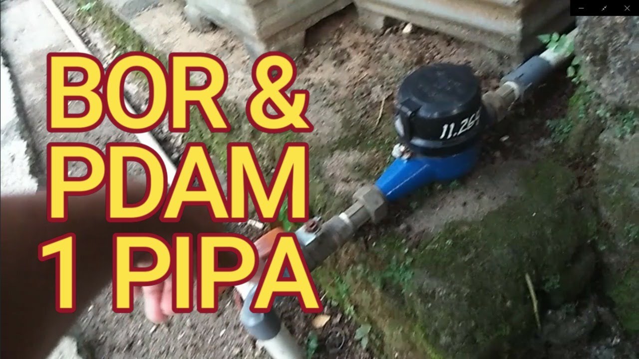 Cara Menggabung Pipa PDAM dengan Sumur Bor Dipenampungan Yang Sama ...