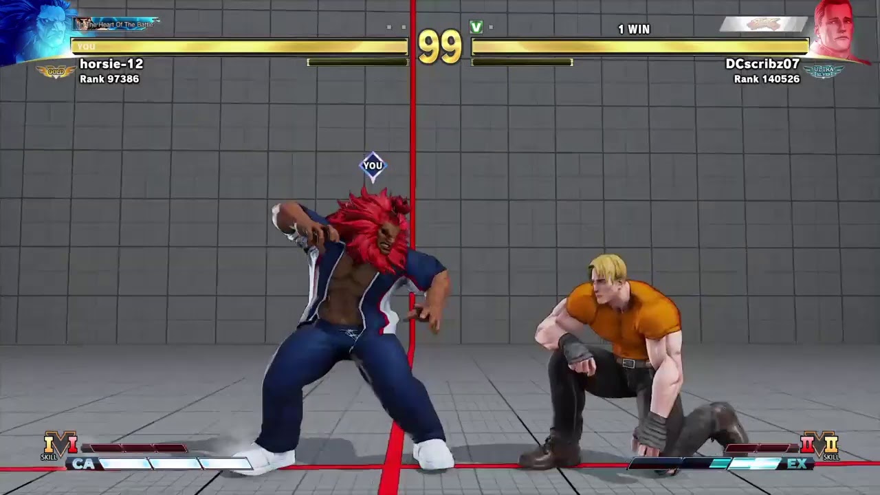 Sf5 rank akuma 1.5 - YouTube