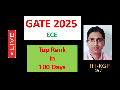 How to get Top Rank in GATE 2025 ECE in 100 Days | Smart Planning for ...