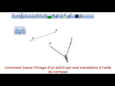 comment tracer l'image d'un point par une translation à l'aide du ...