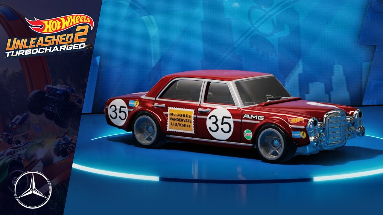 Hot Wheels Unleashed 2 - 1971 Mercedes-Benz 300 SEL 6.8 AMG - Bed Loop | Hangar 68 - YouTube