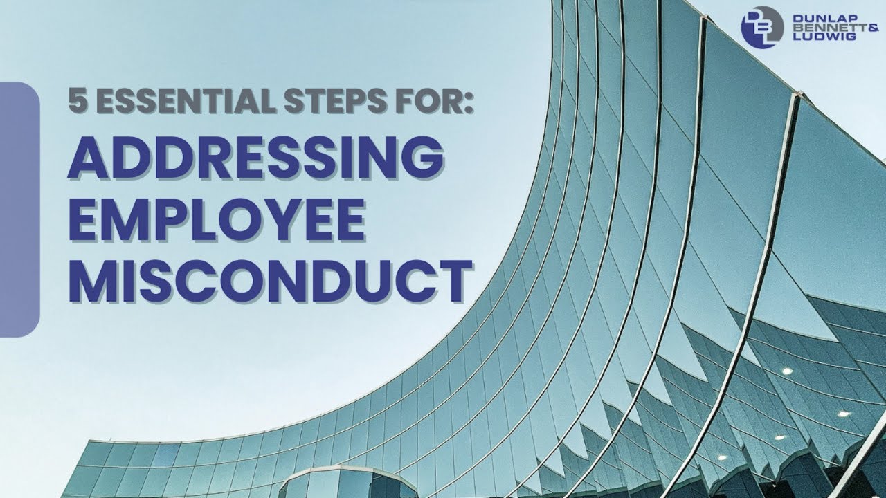 5 Essential Steps for Addressing Employee Misconduct - YouTube