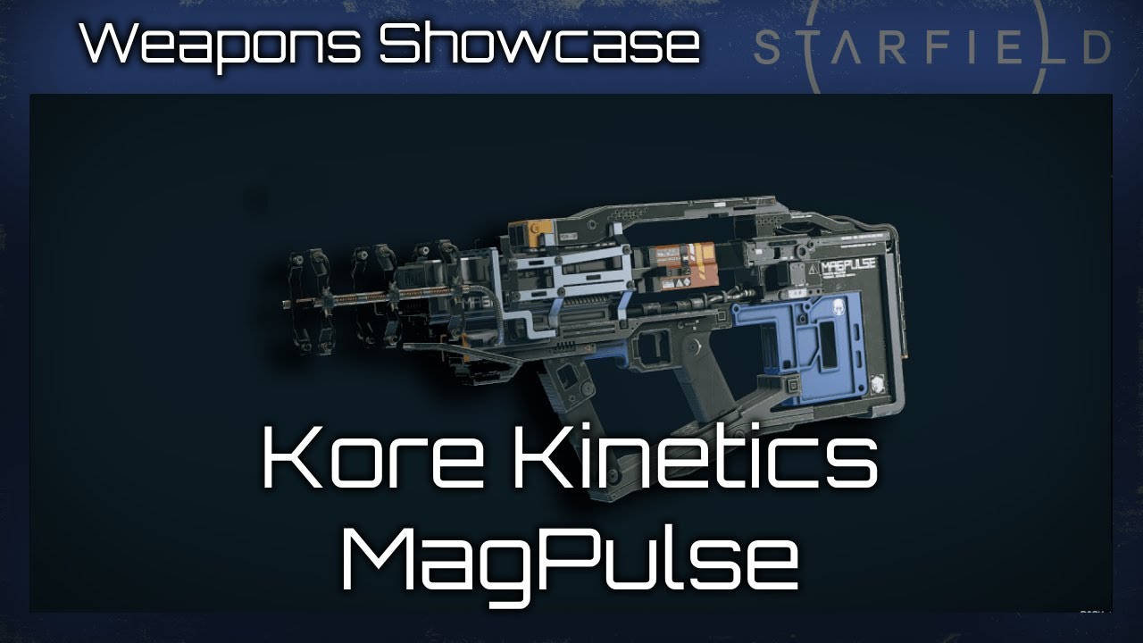 Starfield Weapons Showcase - MagPulse - YouTube