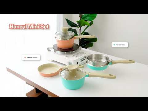 Haneul Mini Set Pan NUPON Baby Cookware Panci Set Mpasi