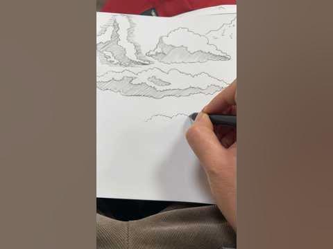 How to draw clouds - YouTube