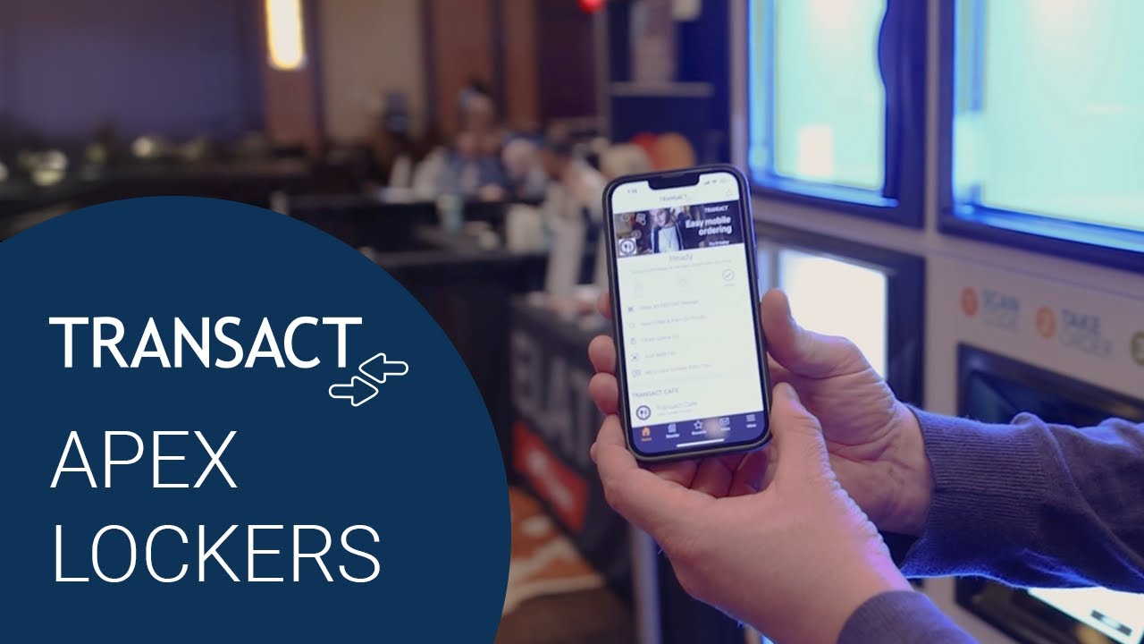 Efficient Order Pickup with Transact Campus & Apex Lockers - YouTube