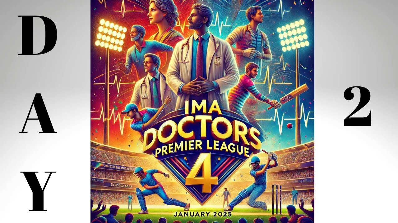 Day 2 | IMA Doctors Premier League | Season 4 | 2025 | Solapur | - YouTube