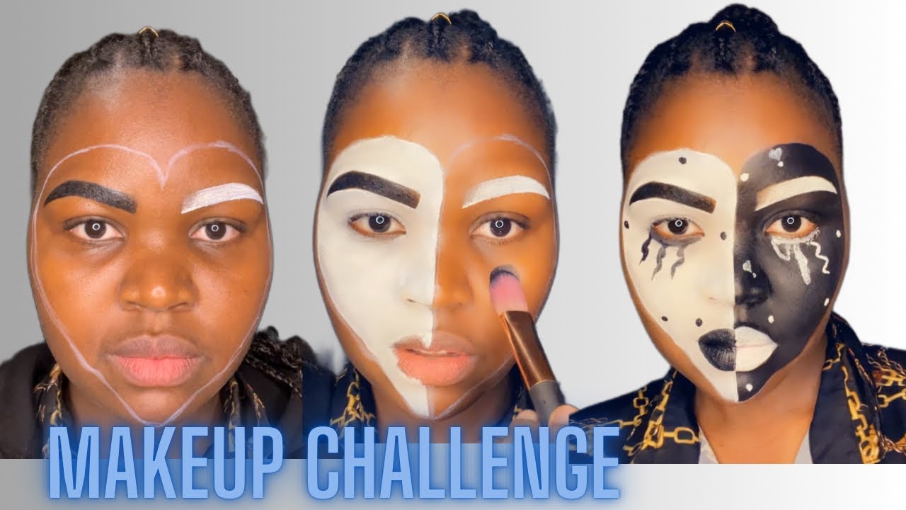 CRAZY MAKEUP Challenge CUTE or FAIL #makeup #makeupchallenge - YouTube