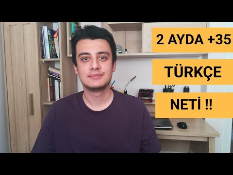 2 AYDA TYT TÜRKÇE'DE +35 NET YAPMAK | TYT Türkçe Nasıl Çalışılır? TYT Türkçe Net Arttırma !