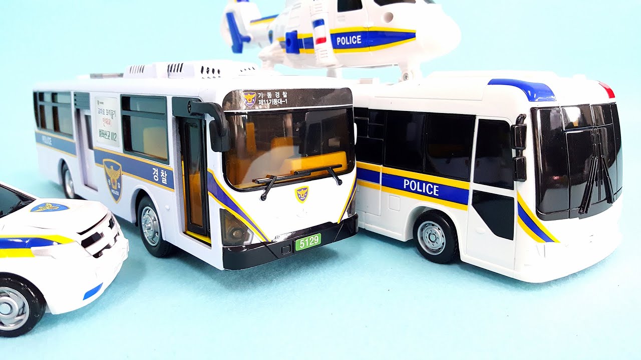 헬로카봇 케이캅스와 기동경찰버스 장난감 Hellocarbot K Cops Transformation Robot Car Great ...