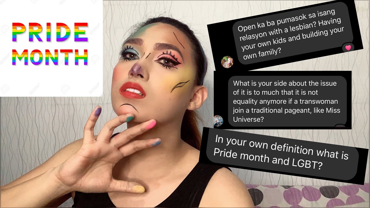 Pride Trans Make up Look | LGBT 🏳️‍🌈 | Pride Month | QueenNaj - YouTube