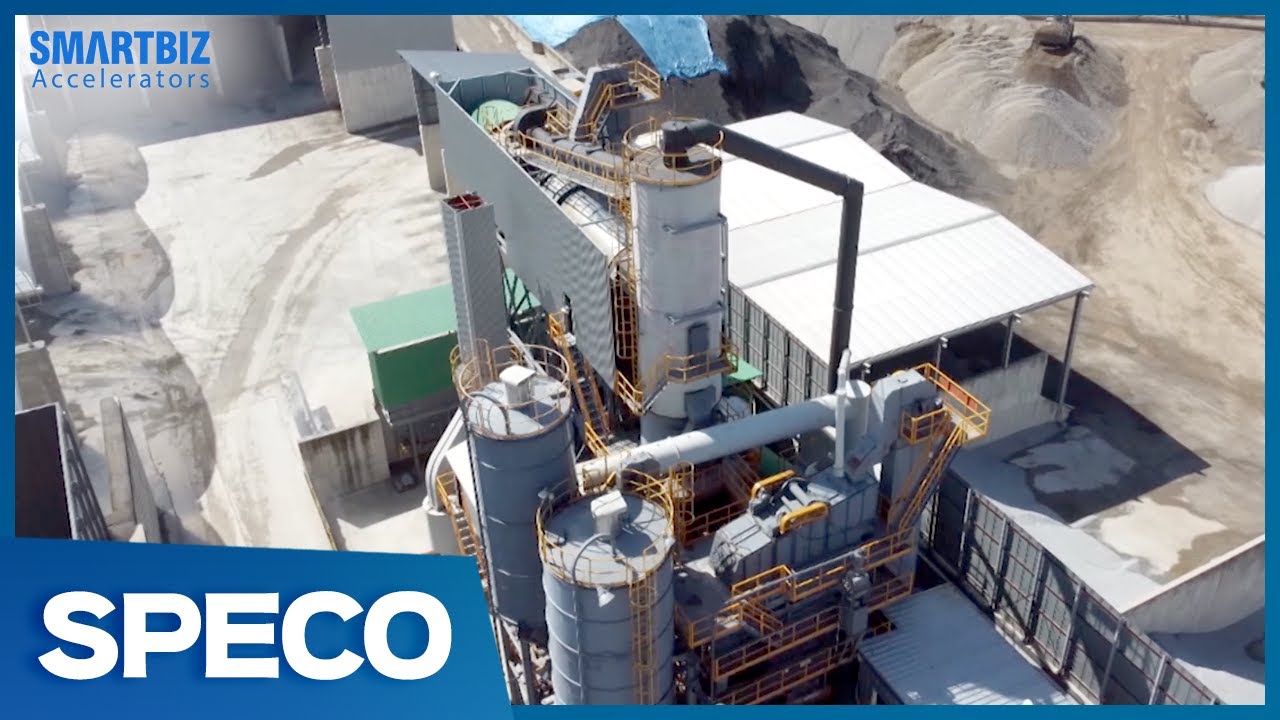 [SmartBiz Accelerators] SPECO, a maker of asphalt plant necessary for the road-building field ...
