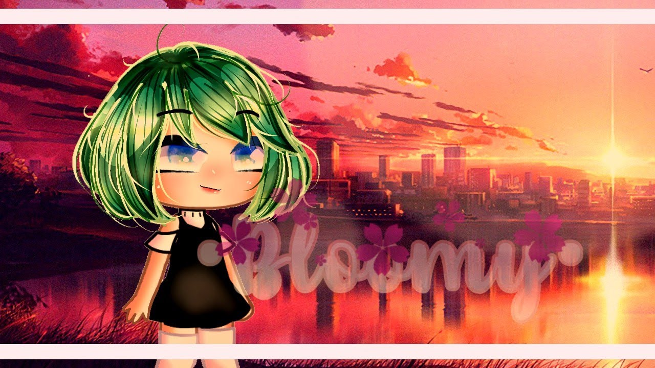 Sunset princess • | «Bloomy» Speedpaint Gacha club - YouTube