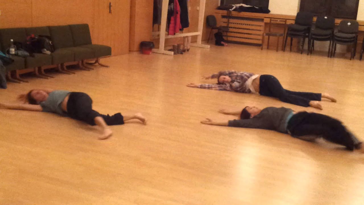 Class of contemporary dance for advanced - YouTube