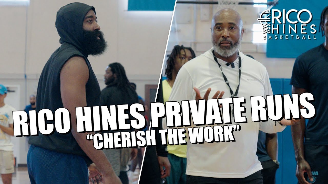 Rico Hines Private Runs featuring James Harden, Jaime Jaquez jr., Jared ...