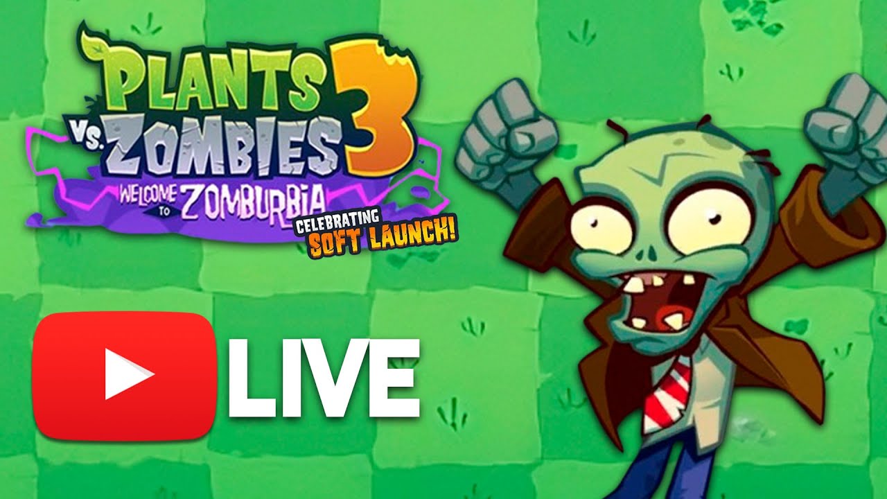 Plants Vs Zombies. 3 Welcome to Zomburbia: Soft Lunch - 🔴 Gameplay En ...