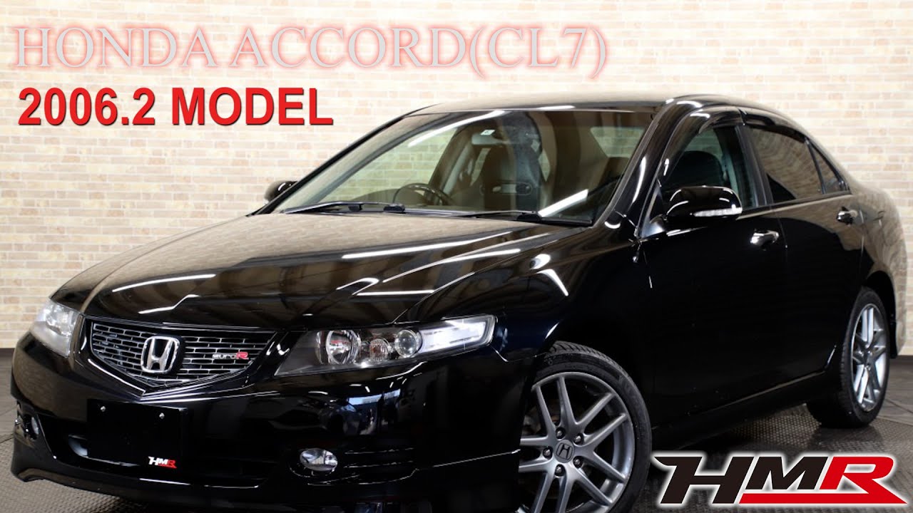 【中古車】アコード 2.0 ユーロR 純正17AW ケンウッドナビ Bカメラ ブラック 走行78,900km ID1048 - YouTube