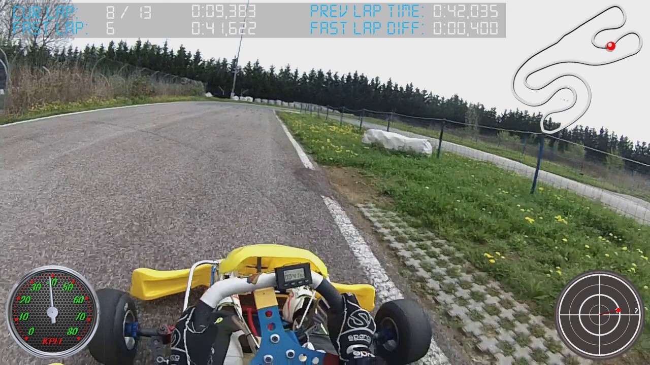 PCR Kart with D&M 270cc 4T engine - YouTube