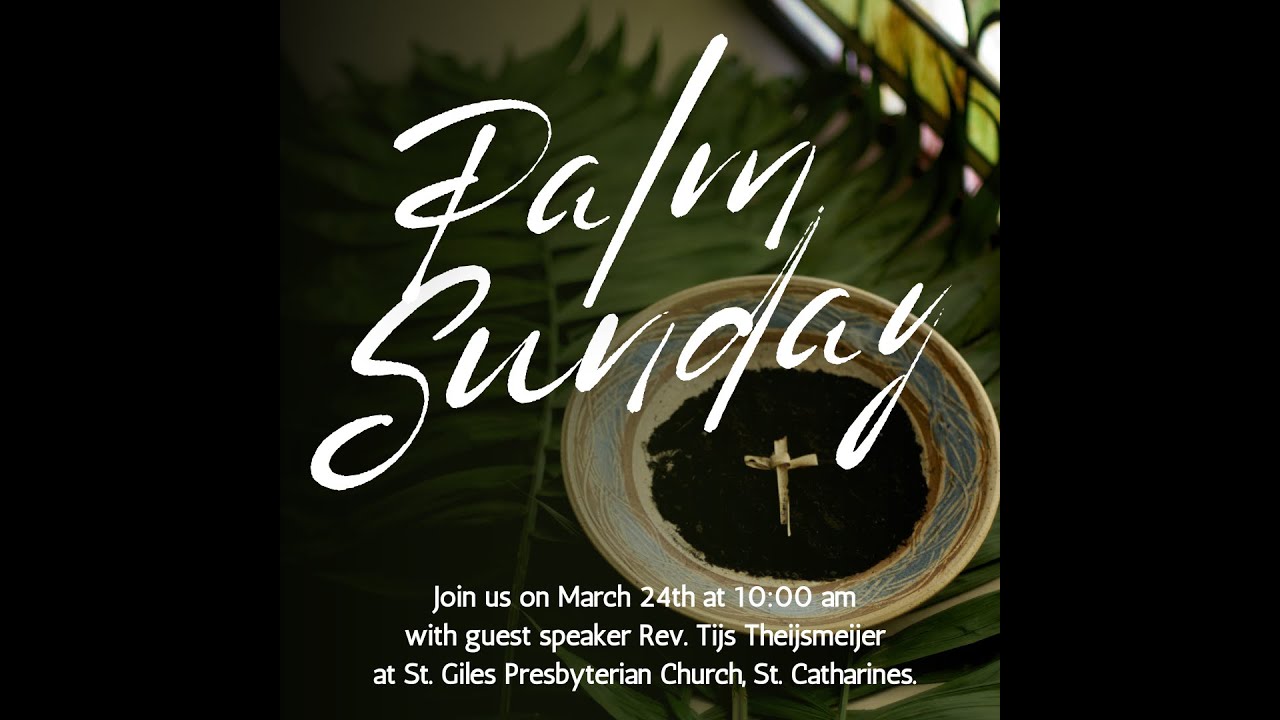 Palm Sunday - March 24th, 2024 - YouTube