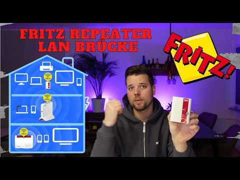 Fritz Repeater als LAN-Brücke einrichten und WLAN Probleme beseitigen