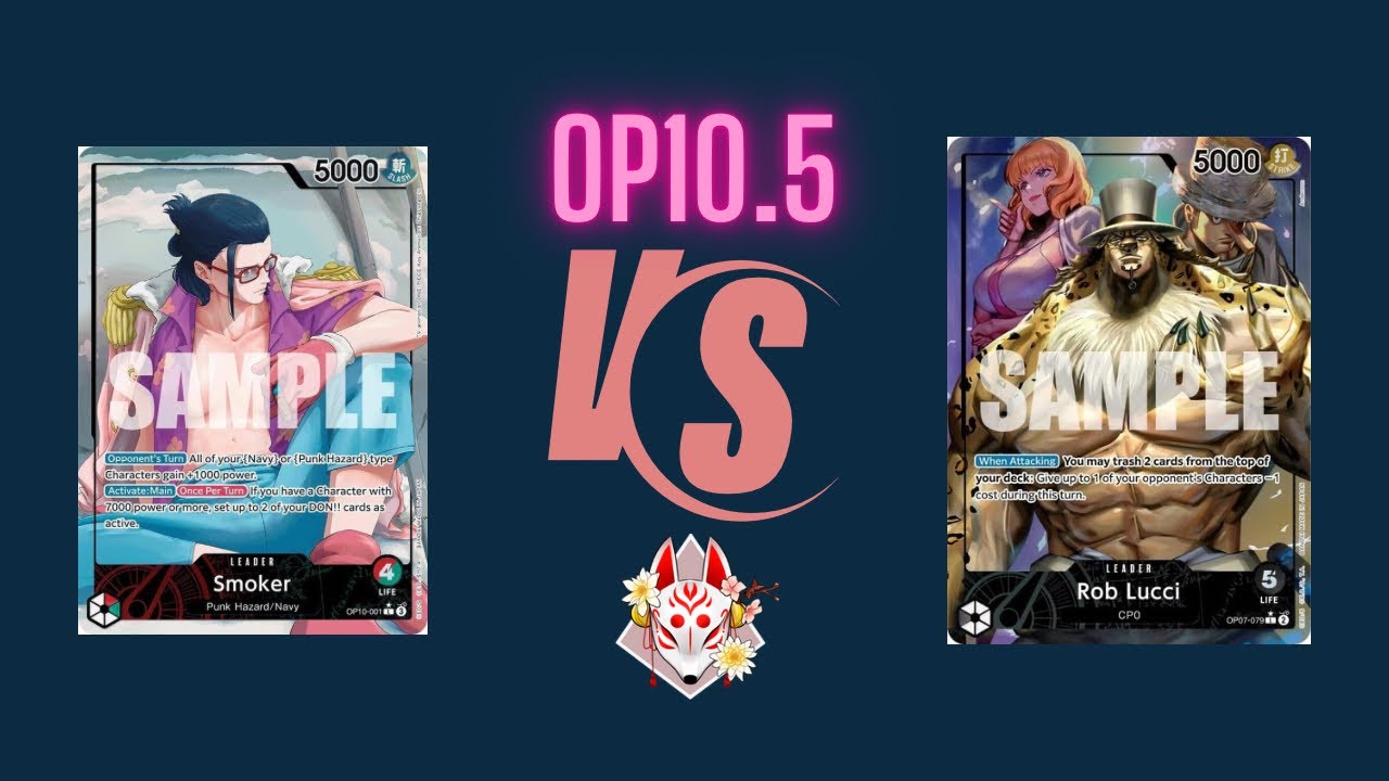 OP10.5 RG Smoker vs Rob Lucci! Galaxy Gaming! - YouTube