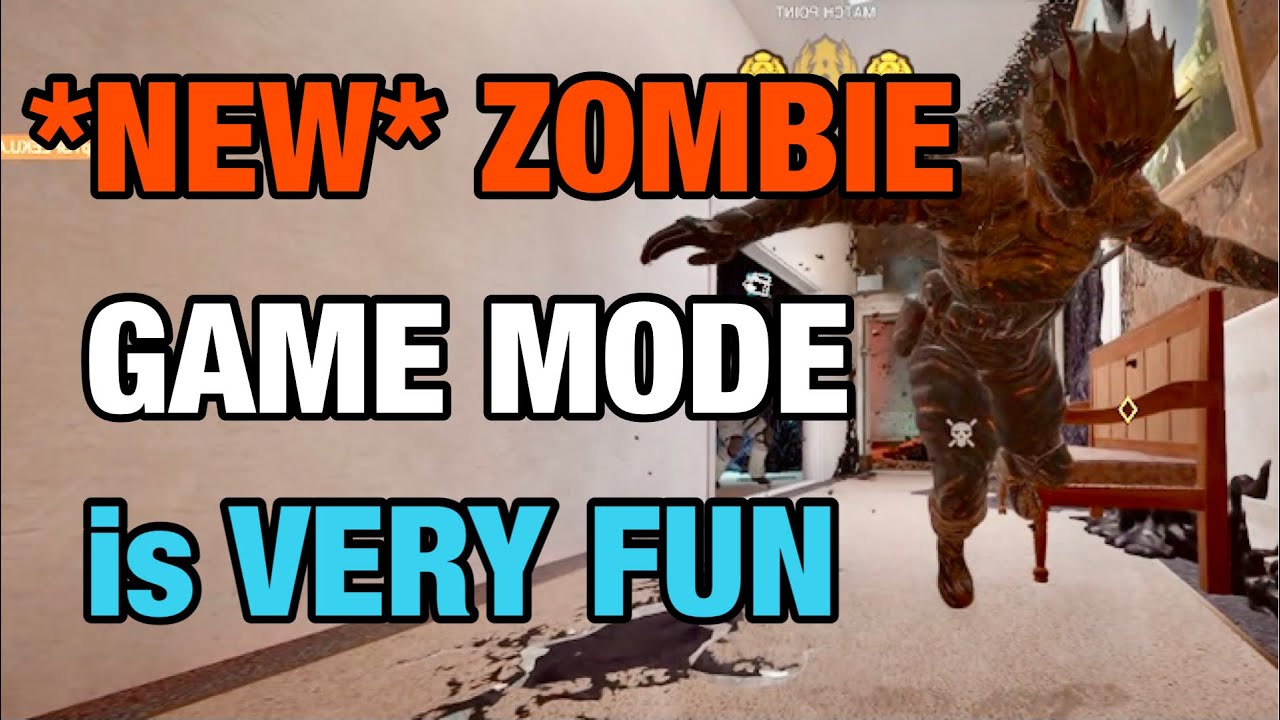 The *NEW* Zombie Mode is VERY FUN in Rainbow Six Siege (Containment ...