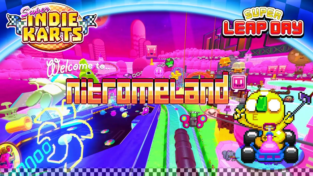 Super Indie Karts - Nitromeland - crossover trailer - YouTube