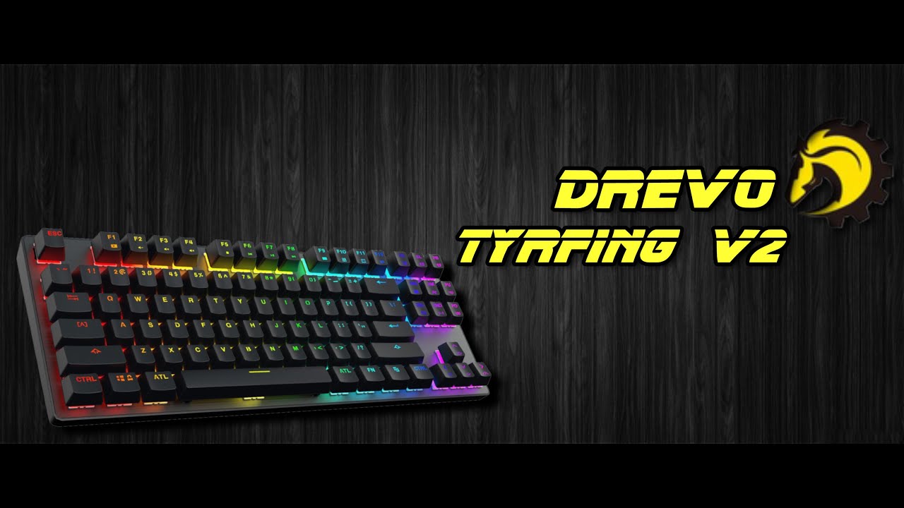 UNBOXING de mon nouveau clavier (DREVO tyrfing v2)⌨️📦 - YouTube
