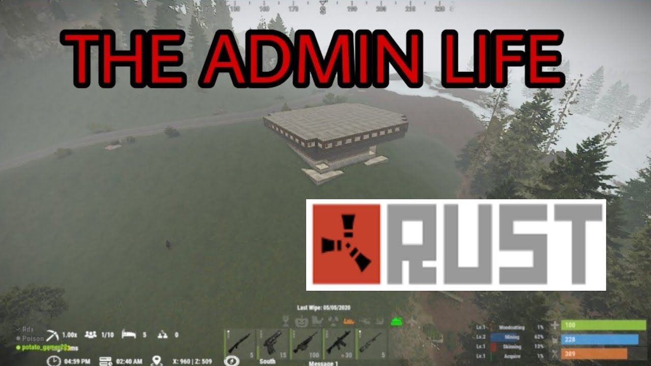 THE ADMIN LIFE ~IN RUST~WITH ELDER PHOENIX - YouTube