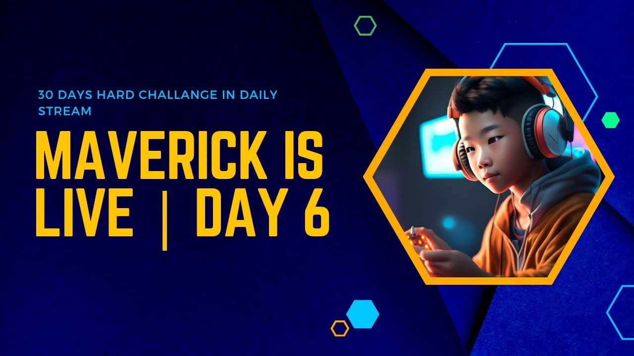 Day 6 of 30 days hard daily stream challenge || let's go baby - YouTube