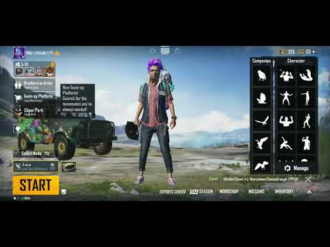 New lobby pubg mobile new update - YouTube