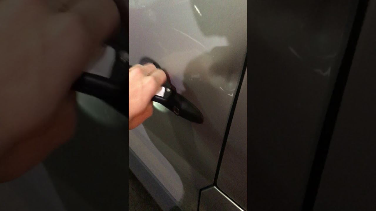 Car door has a bump - YouTube