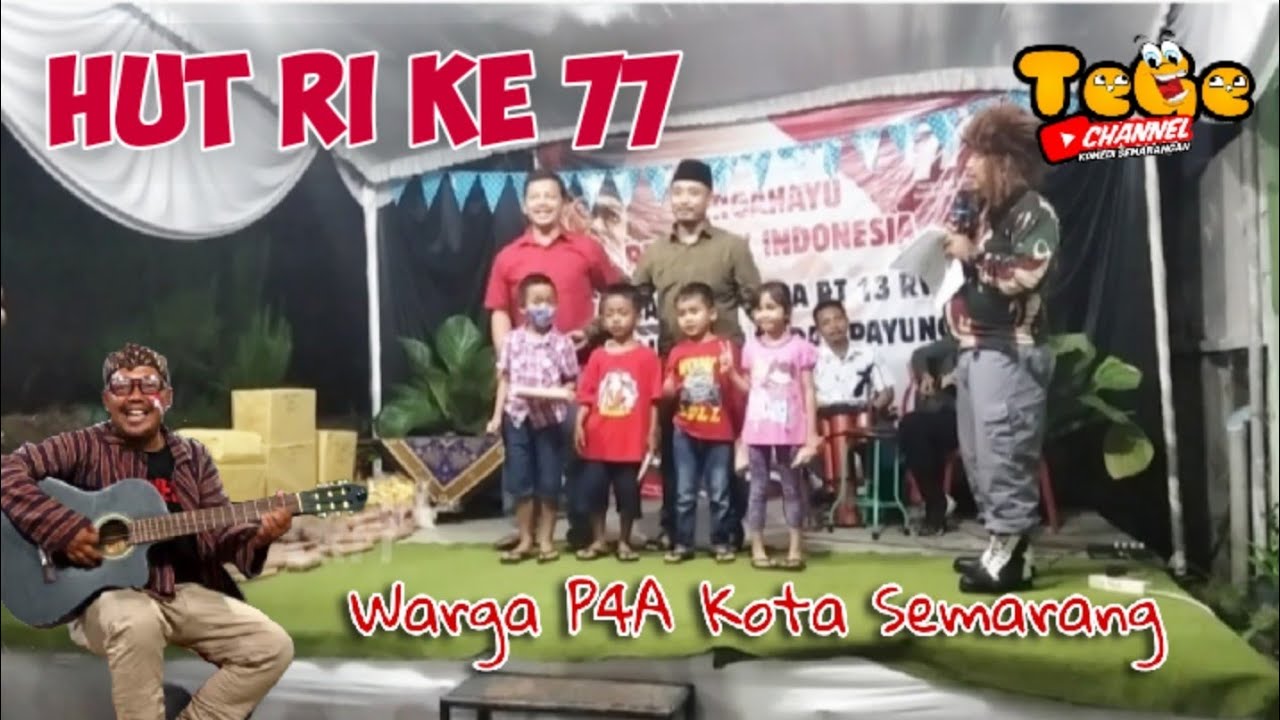 Kemeriahan Peringatan HUT RI Ke-77 , Warga Perum P4A Rt 13/Rw 11 Kota ...