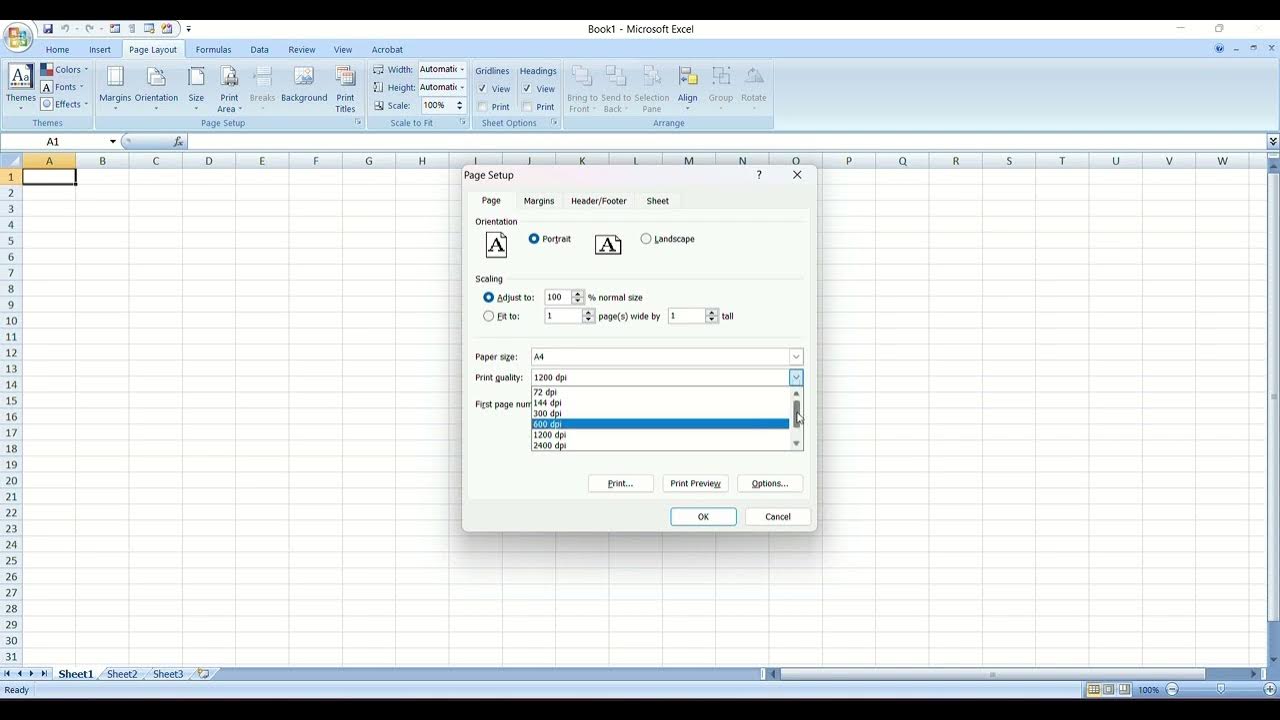 What is Scaling In Excel.| How to use Page scaling in Excel. #hindi # ...