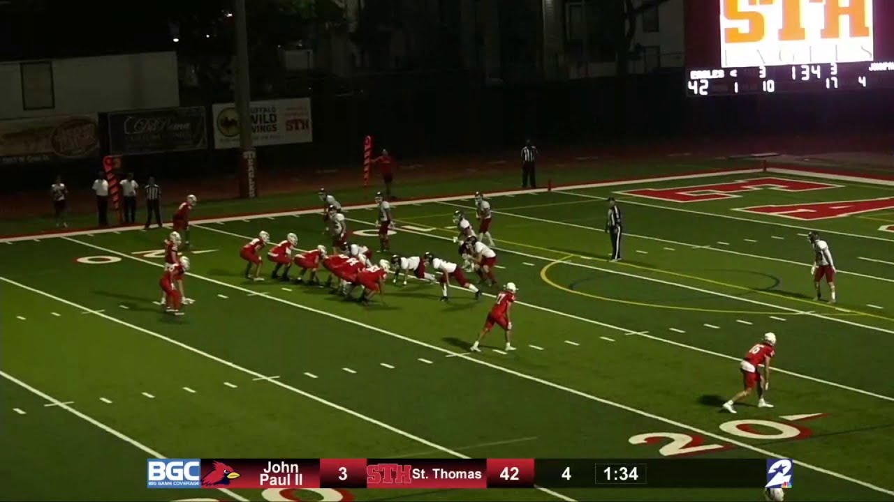 Plano John Paul II vs St.Thomas BGC Houston Football - Week 5, 2023 ...