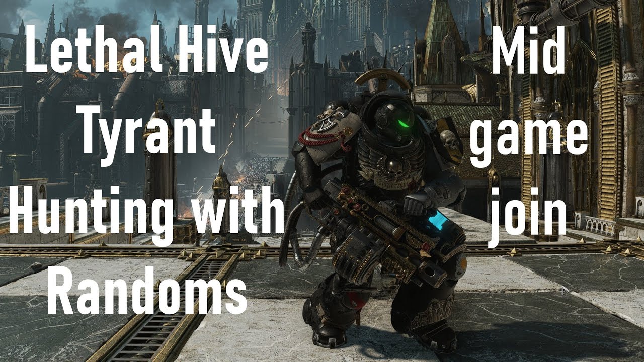Hive tyrant hunting with random! Lethal - Space Marine 2 - YouTube