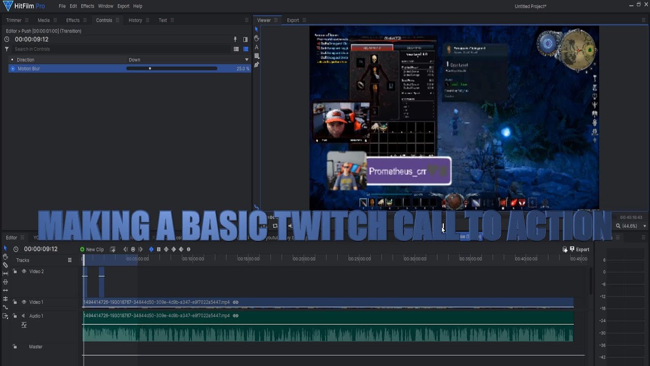 How To Make A Twitch Call To Action - YouTube