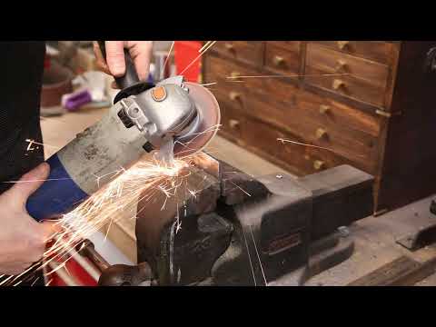 A Simple Box Lock And Key Made From Scrap Steel - YouTube