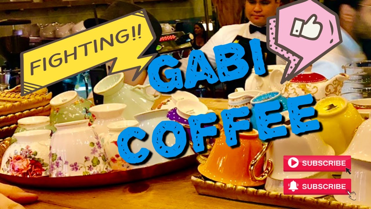 GABI COFFEE, a 1920's Korean themed cafe - YouTube