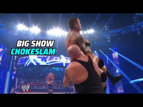 WWE Big Show Best Chokeslam Compilation - YouTube