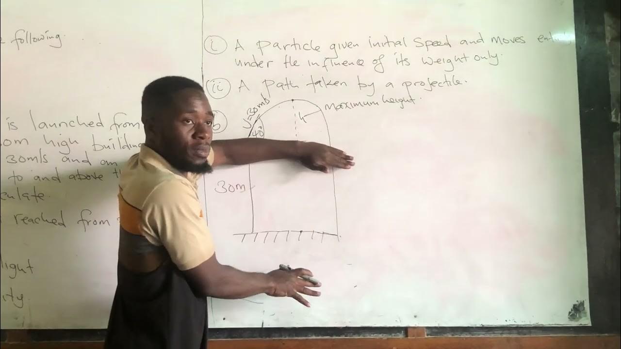solving problems on projectile motion part 1 - YouTube