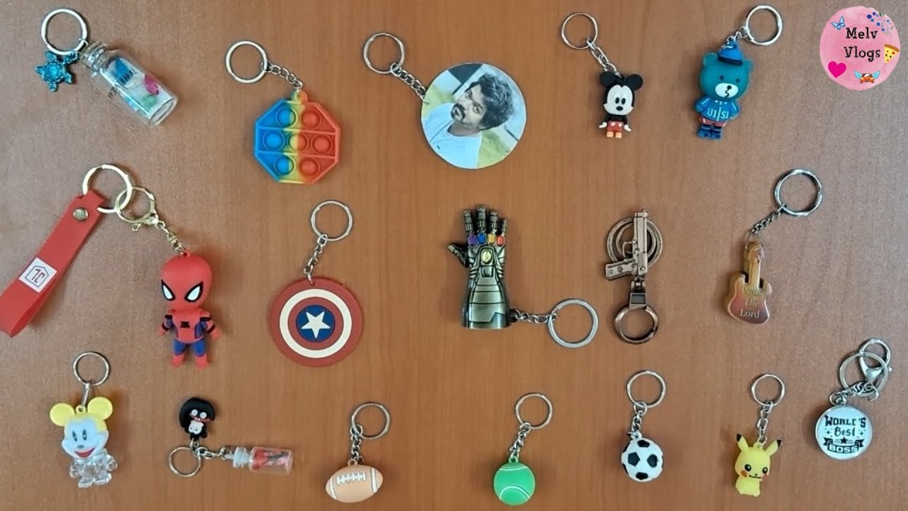 My Keychain Collections ️ | Melv Vlogs - YouTube
