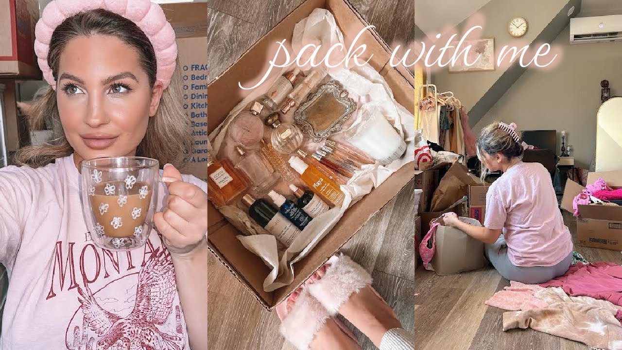 MOVING VLOG #1 | Packing up, shopping hauls, organizing - YouTube